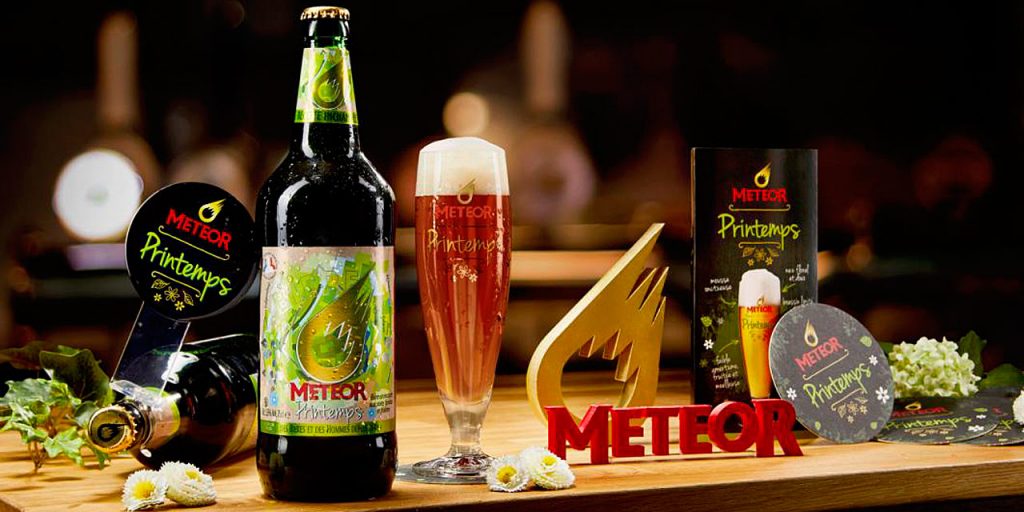 Nouveau packaging pour la Meteor de Printemps | Malts & Houblons