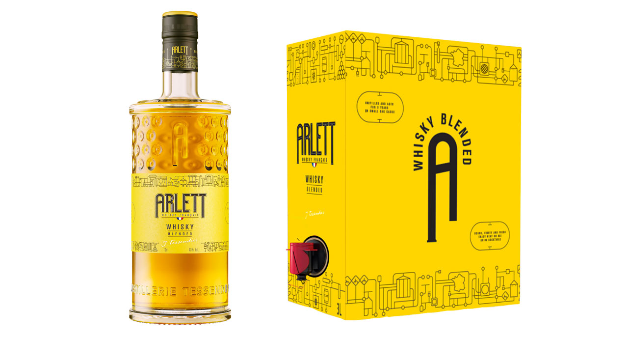 Distillerie Tessendier présente Arlett Blended et son BIB | Malts ...