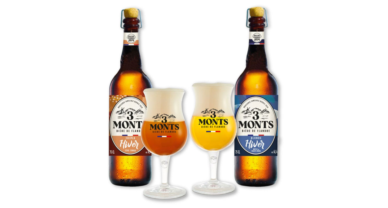 Deux brassins Hiver chez 3 Monts | Malts & Houblons